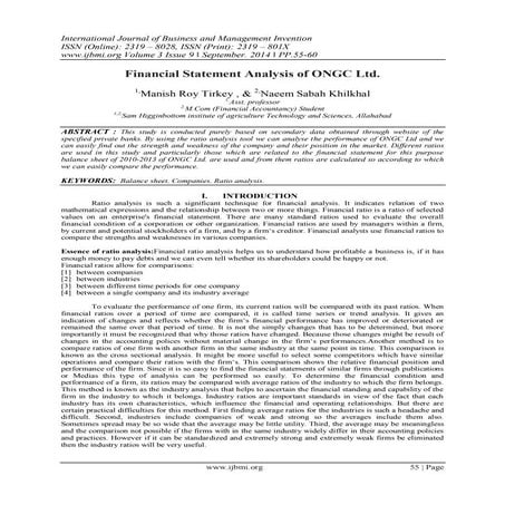 Financial analysis of national grid plc | PDF