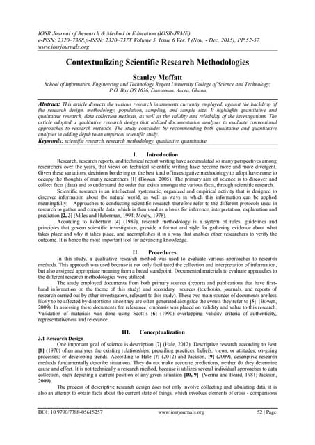 How to write chapter three of your research project | DOCX