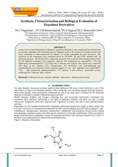 Synthesis, Characterization and Antimicrobial activity of 2-Amino-1,3-benzothiazole, Schiff ...