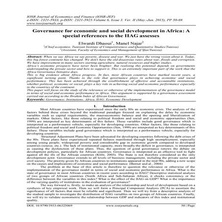 Institutions and economic development | DOCX