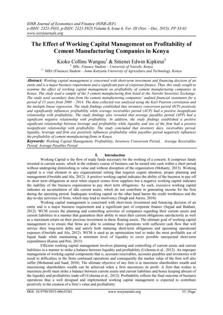 Impact of Capital Structure | PDF