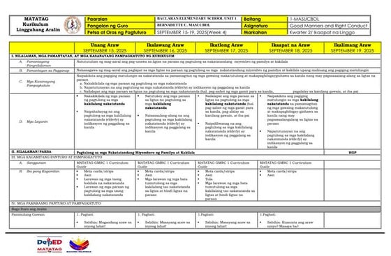 Module grade 1 | PDF