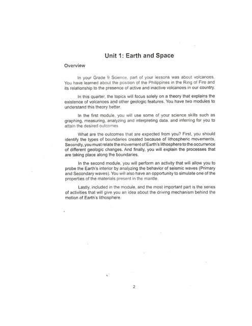 Summative test science 10 | PDF