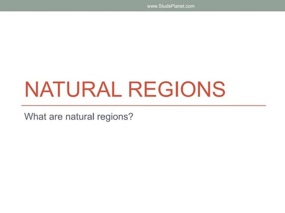 Equitorial regions | PPT