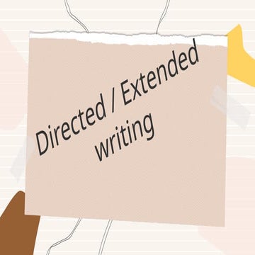 G10 FLE-Extended Response to Reading and Directed Writing- Text Types ...