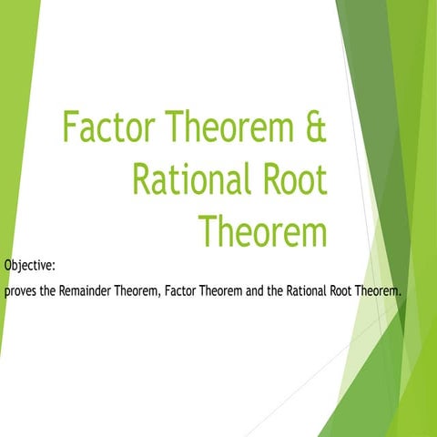 G10 Math Q1-Week 6- Factor Theorem.ppt