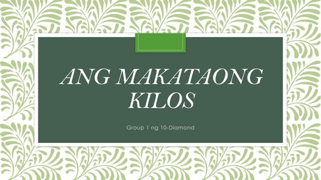 ESP Module 5 Presentation GRADE 10 Ikalawang Markahan | PPTX