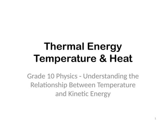 Class-7 science Chapter-4Heat | PPT | Weather | Science