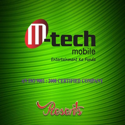 M TECH MOBILE" MAPLE" MODEL | PPTX