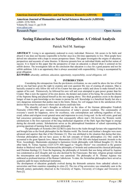 10 modern philosophers and their contribution to education | DOCX