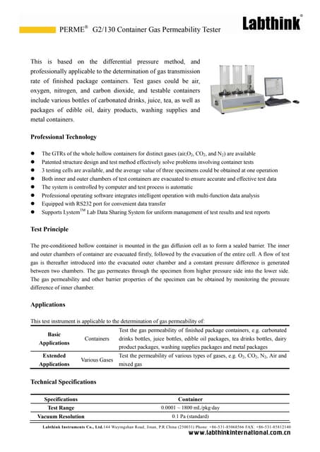 HGA 02-Headspace-Gas-Analyzer | PDF