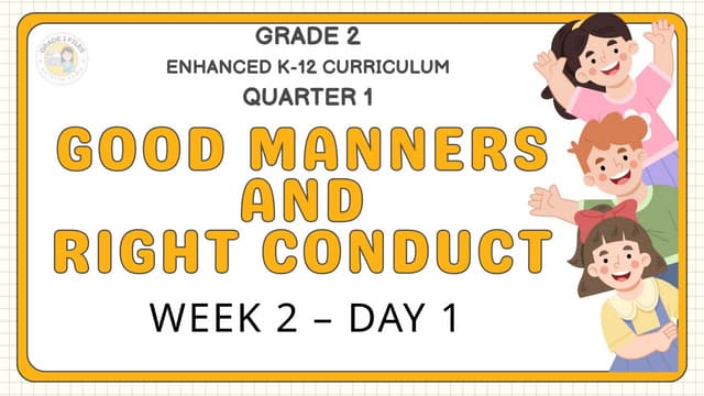 GMRC and Values education Week 7 day 1 ppt | PPTX