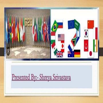 G20 summit held in India. Proper presentation for G20 summit | PPT