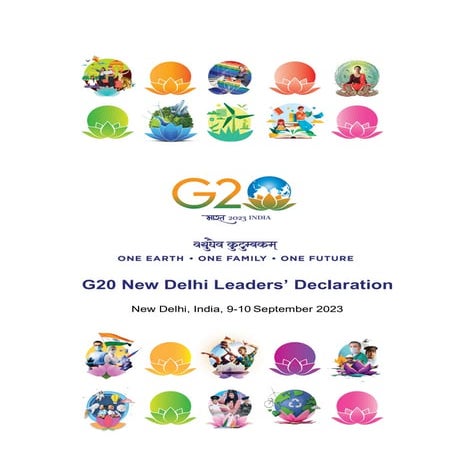 G20 New Delhi Leaders Declaration | PDF