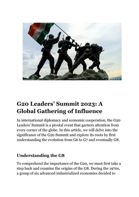 G20 Summit Template by Discover Template (1).pptx | Infectious Diseases | Diseases and Conditions