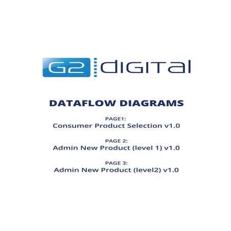 G2 dataflow diagrams v1.0 | PDF