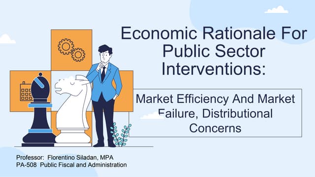 Role of government intervention in the market | PPTX | Government ...