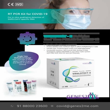 VIRALDTECT - II Multiplex Real Time PCR Kit for COVID19 | PDF