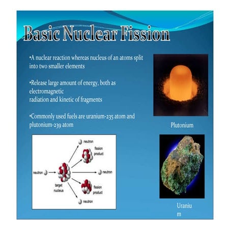 NUCLEAR POWER PLANT -BASIC COMPONENTS AND PRINCIPLE | PPT