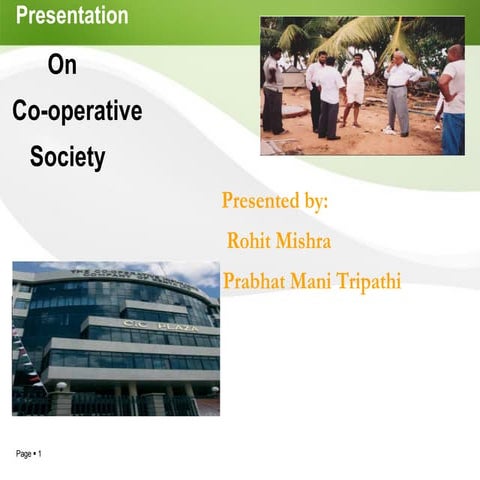 Cooperative Society | PPT