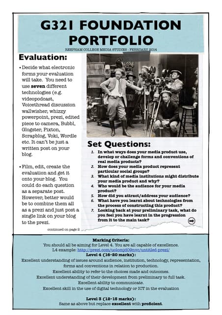 G324 Evaluation Guidance | PPT