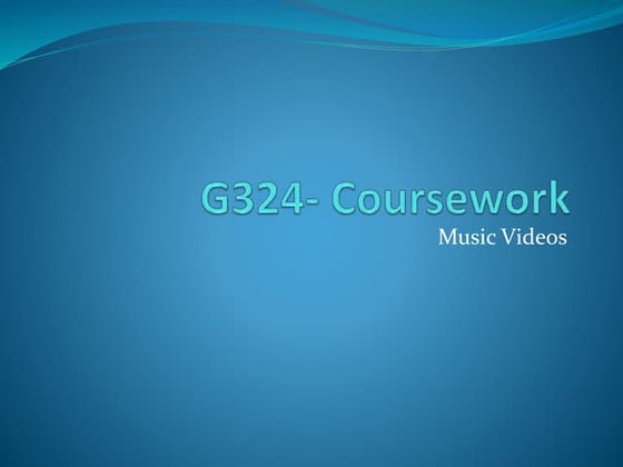 A2 coursework | PPT