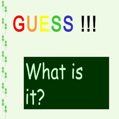 G3a guess | PPT