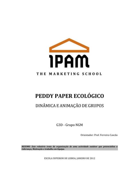 Peddy paper | PDF