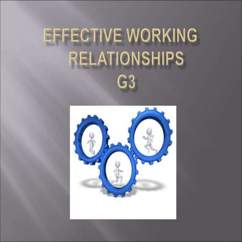 G3 Effective Working Relationships in the Automotive Industry.ppt