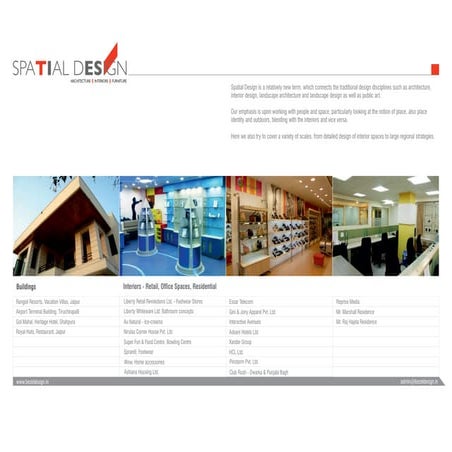 Spatial Design - Update 062014 | PDF