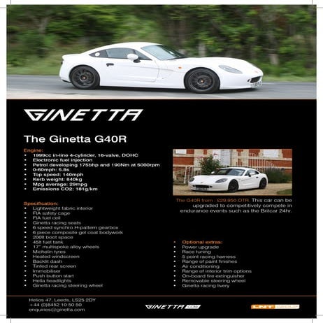 G40 r | PDF | Auto Type | Automotive