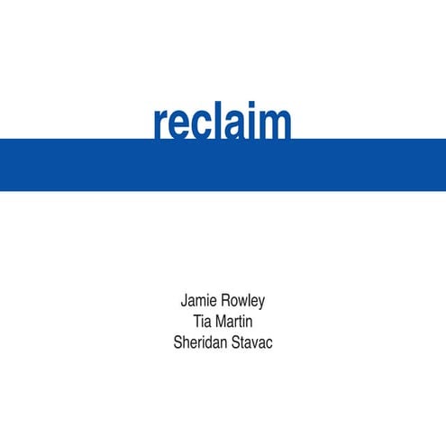 Reclaim Camp | PDF | Prom | Personal Celebrations & Life Events