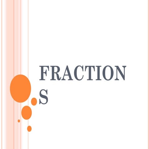 Fractions lesson 1 | PPT