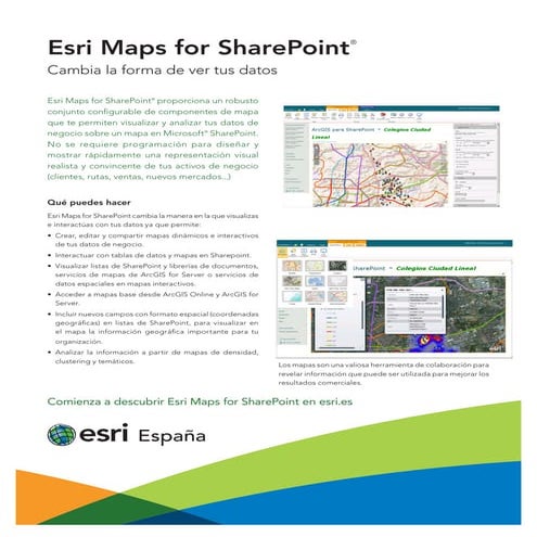 Esri Maps for IBM Cognos: Arquitectura de Sistema | PDF