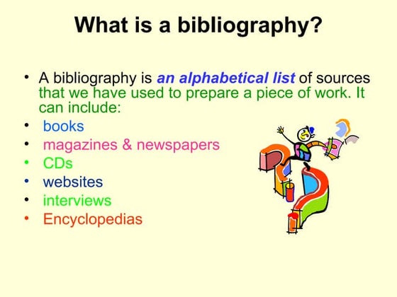 Bibliography | PPTX