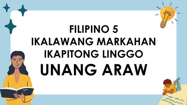 Pangawing || Pangawil | PPTX
