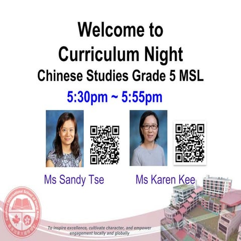 G5 MSL Curriculum Introduction | PPT