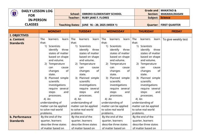 Q1_LE_Science 5_Lesson 1_Week 1.docx grade 5 | DOCX