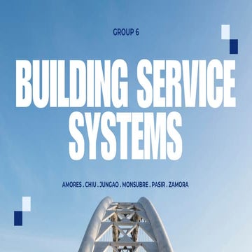Introduction To Building Services | PDF