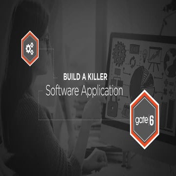 Build a Killer Sotware Application | PDF