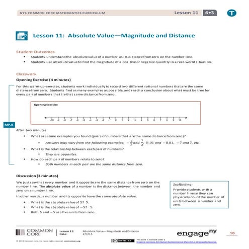 G6 m3-b-lesson 11-t | DOCX | Physics | Science