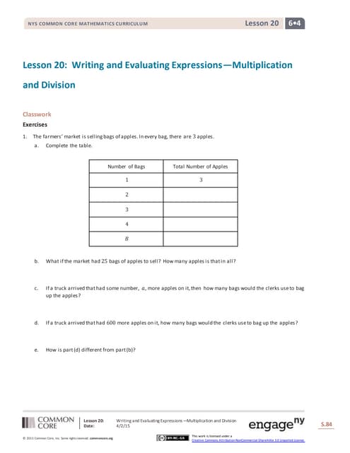 Module 4 lesson 20 | PDF