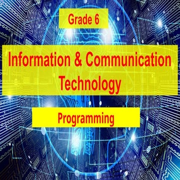 Grade lesson six scratch programming for beginners | PPTX