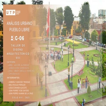 ANALISIS DEL CERCADO DE LIMA - DEL CENTRO HISTORICO | PDF
