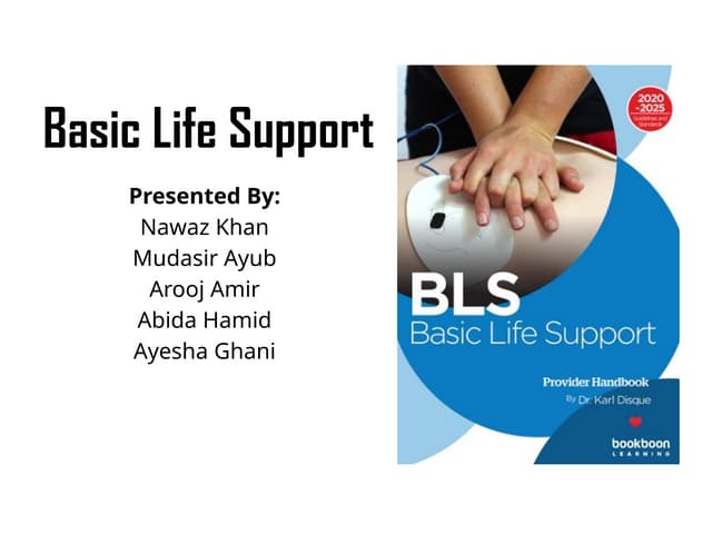 Basic Life Support AHA Pediatrics 2020 updates | PPTX
