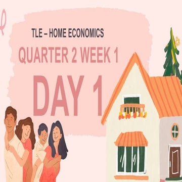 Grade 6-Week 1-TLE/EPP-Home Economics-Family Resources | PPTX
