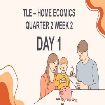 PREPARING AND ALLOCATING OF FAMILLY BUDGET | PPTX