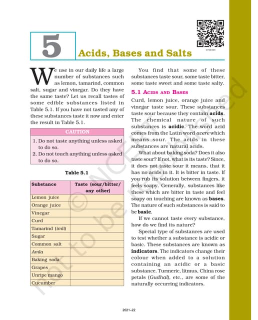 Class 7th Chapter 5 ACIDS BASES AND SALTS.pptx