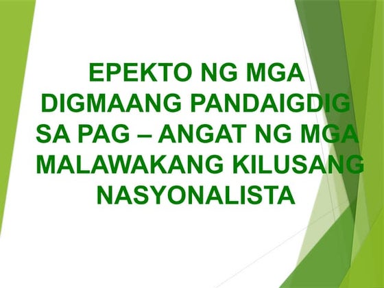 Mga Pananda Sa Mapa | PPTX