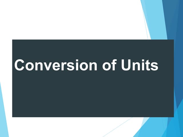 Measure of length ppt | PPTX